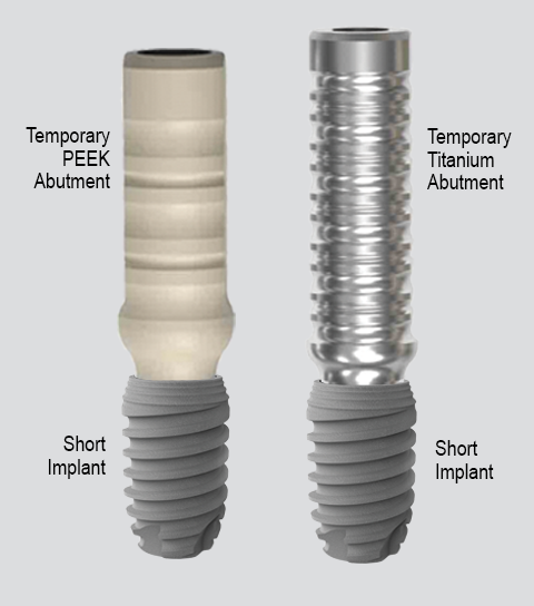 TPA Short Platform - Blue|Argon K3Pro Conical Implants